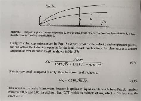 Solved 54 Consider The Steady And Two Dimensional Laminar