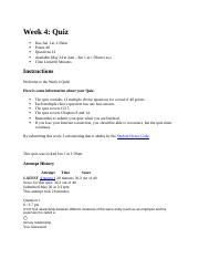 CIS321 Week 4 Quiz Docx Week 4 Quiz Due Jun 1 At 1 59am Points 40 Questions 12 Available May