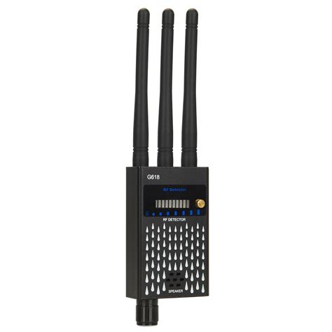 G618a Three Antennas Professional Radio Frequency Detection Device Gsm Gps Rf Signal Detector