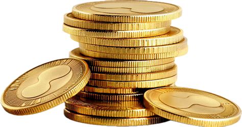 Ai Generated Stacks Of Gold Coins Png 42655099 Png