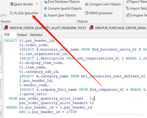 Plsql代码美化配置 Csdn博客