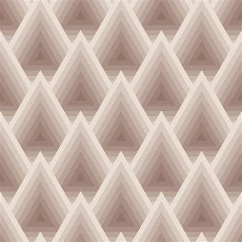 Premium Vector Brown Geometric Pattern With Triangles Gradient Color