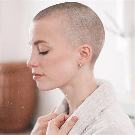 Byebyehair Buzzed Hair Women Short Buzzed Hair Buzzed Hair