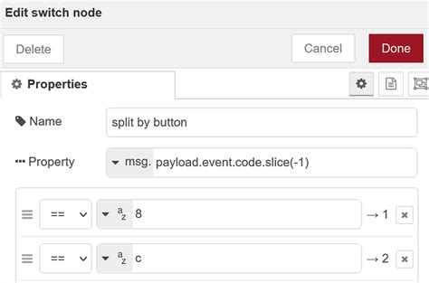 Trying To Avoid Using An Extra Function Node Node Red Home