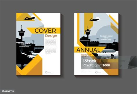 노란 및 추상 커버 디자인 현대 책 표지 추상 브로셔 표지 템플릿 연례 보고서 잡지와 전단지 레이아웃 벡터 A 4 갈색 0명에 대한 스톡 벡터 아트 및 기타 이미지 Istock