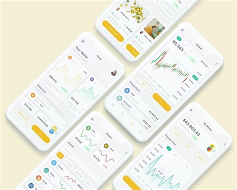 Crypto Mobile App Ui Template