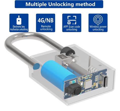 Ip68 Smart Passive Padlock With Software To Manage Access Smart