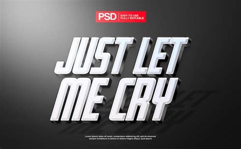 Premium Psd 3d Realistic Shadow Text Effect