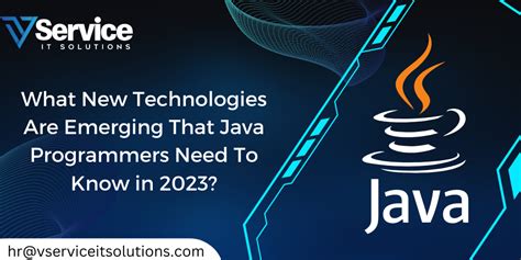 What New Technologies Are Emerging That Java Programmers Need To Know
