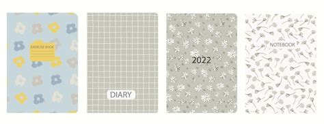 Simple Notebook Cover Vectors And Illustrations For Free Download