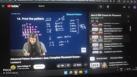 Mohd Kashif On Linkedin Day4 Java Advance Pattern Functions Basic Of Time Complexity From