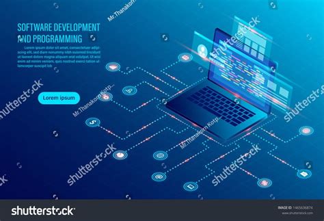 Software Development Coding And Business Analysis Programming Of Concept Data Processing