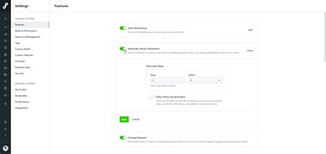 Review Reminder Notifications Workflow Lytho Support