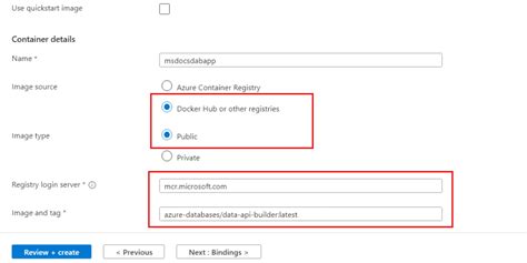 Azure Container Apps へのデプロイ Data Api Builder Microsoft Learn