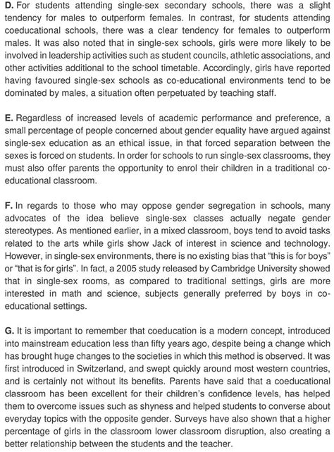 The Loch Ness Monster Production Line Co Educational Versus Single Sex Classrooms Reading
