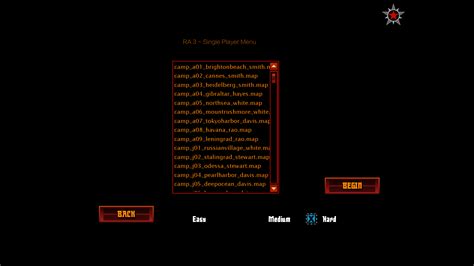 Debug Map List Image Across Beta Mod For C C Red Alert ModDB