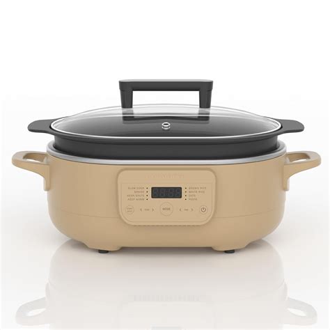 Magnifique 6 Quart Multi Cooker With 8 In 1 Casserole Programmable