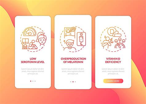 Mobile App Screen Depicting Concepts Of Ergonomic Stressors During Onboarding Vector Website