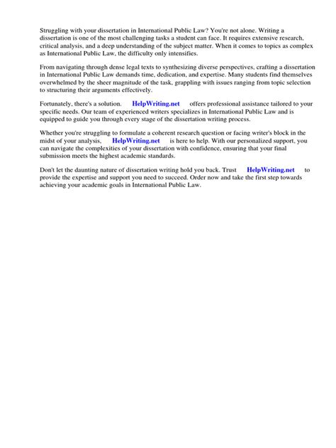 Exemple Dissertation Droit International Public Pdf