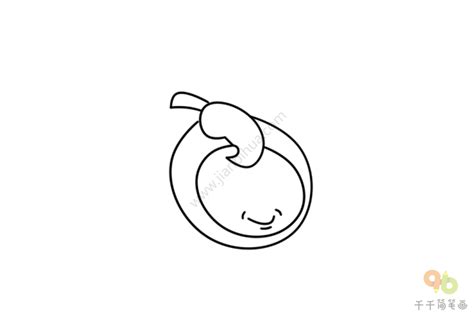 椰子果简笔画 简笔画 食物简笔画 大山谷图库
