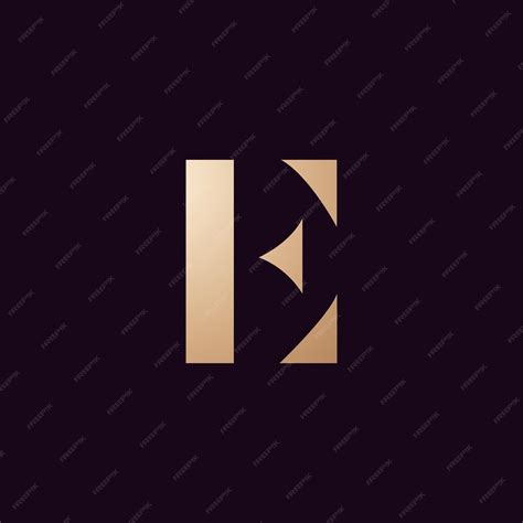 Premium Vector Luxury E Monogram Logo Design