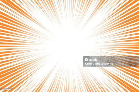 만화 애니메이션 액션 프레임 라인 흰색 배경에 스피드 라인이 있는 추상적인 폭발성 템플릿 모션 방사형 선 플래시 폭발 방사형 선 벡터 그림입니다 선에 대한 스톡 벡터 아트