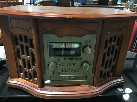 Innovative Technology Wooden Music Centre With Recordable Cd Player