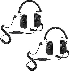 Retevis Ehk012 Casque Radio Bidirectionnel Avec Micro Réduction Du