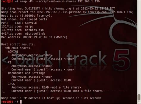 Marshalgraham Getting Started With Nse The Nmap Scripting Engine