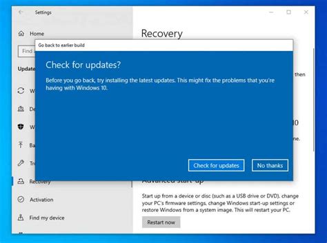 How To Roll Back Windows 10 Update 3 Methods Itechguides Com