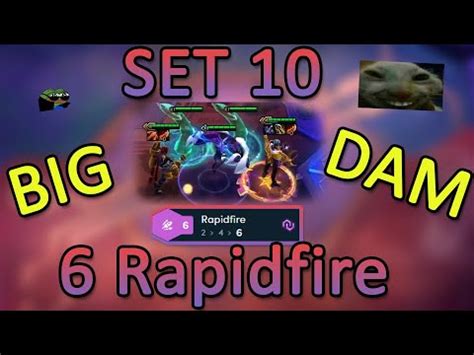 New 6 Rapidfire Build The New Gunners 2 0 TFT Remix Rumble Set 10 YouTube