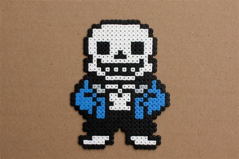 Undertale Sans Perler Bead Sprite Pixel Art Pixel Art Undertale Images