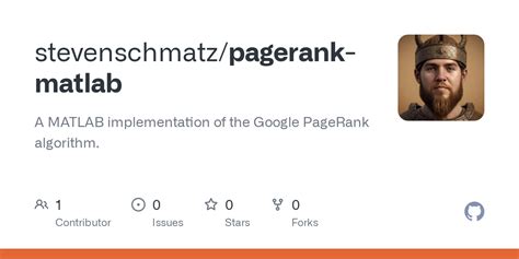 Github Stevenschmatzpagerank Matlab A Matlab Implementation Of The