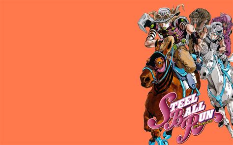 Download Jojo Steel Ball Run Gripping Adventure And Excitement Wallpaper