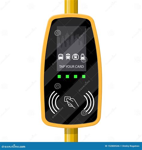 Terminal For Passenger Transport Card Editorial Photo Illustration Of Rfid Identification