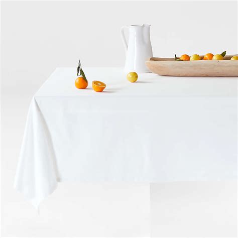 Cotton Tablecloths Crate And Barrel