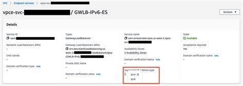 new gateway load balancer support for ipv6 networking and content