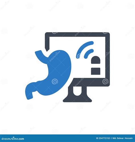 Endoscopy Icon Stock Vector Illustration Of Gastric 254772152