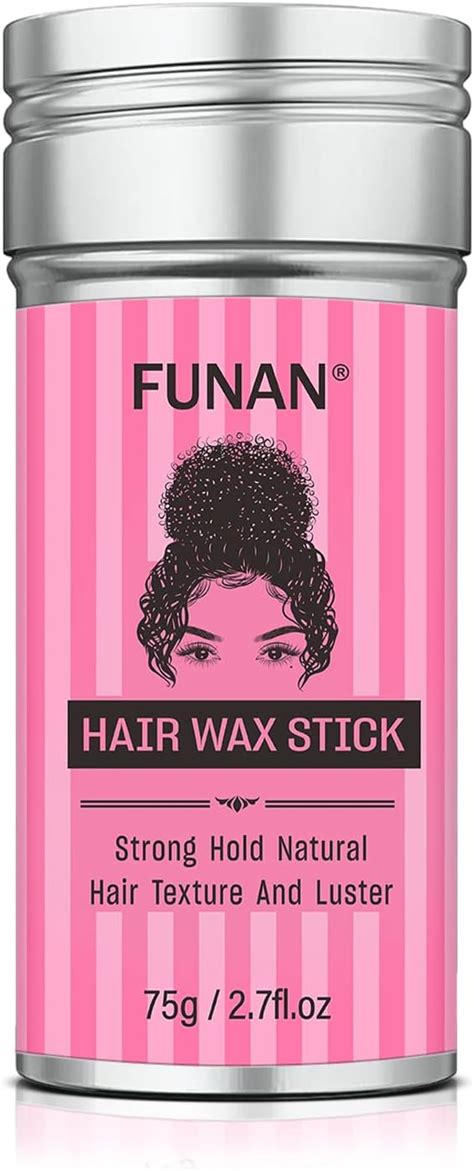Girly Hair Wax Stick Long Lasting Slick Stick For Natural Hairs And Wigs Flyaway