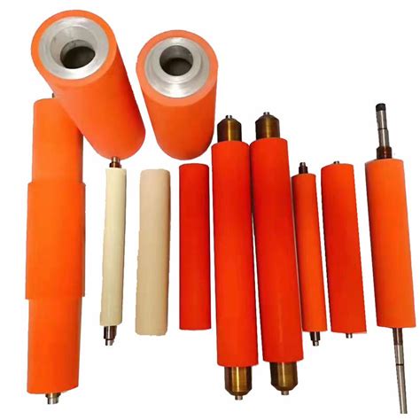 Custom Polyurethane Idler Roller Urethane Guide Rollers Polyurethane Track Rollers For