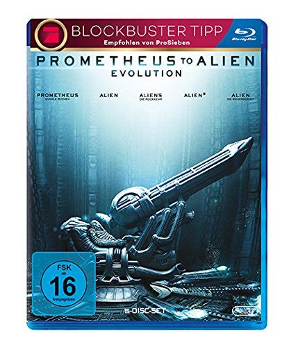Prometheus To Alien Evolution 5 Blu Rays Blu Ray Amazonde Noomi