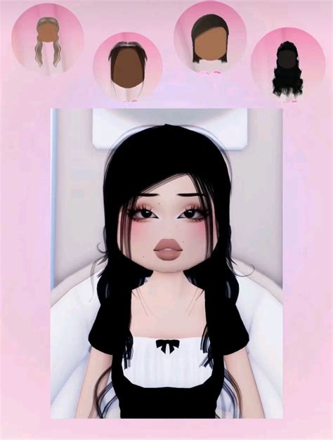 Dti Hair Combo In 2024 Aesthetic Roblox Royale High Outfits Dress To Impress Impress