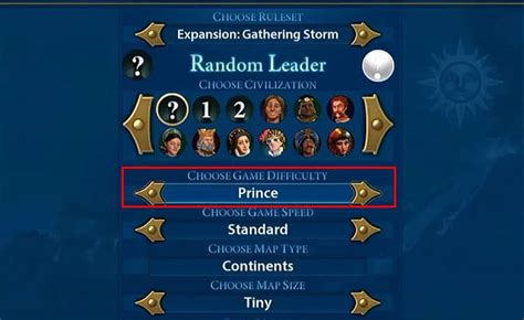 All Civilization 6 Difficulty Levels 2022