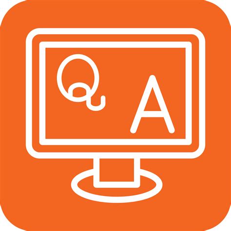 Qa Icon Vector Design 22848506 Vector Art At Vecteezy