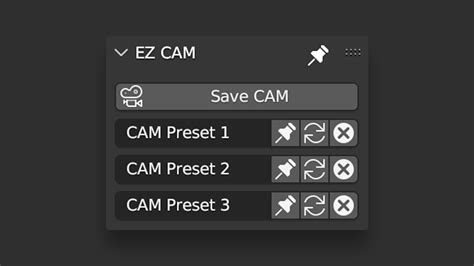 DPRS EZ CAM Addon Released Scripts And Themes Blender Artists Community