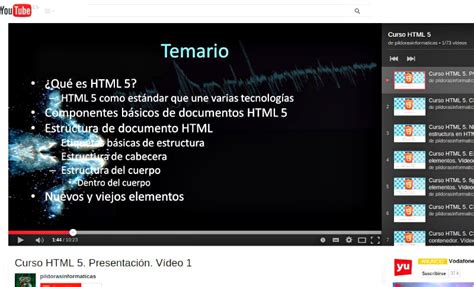 completo curso gratuito de html5 en 73 vídeos