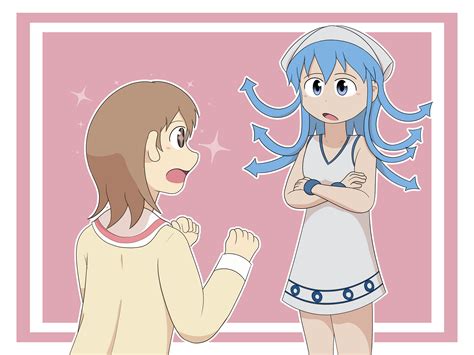 Yuuko Meets Ika Musume Rnichijou