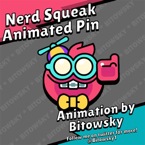 Nerd Squeak Animated Pin By Me Downloadable Check The Comments R