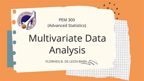 Multiple Discriminant Analysis Logistic Regressionpptx