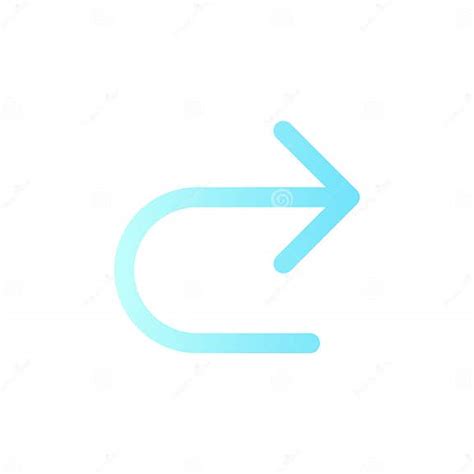 Repeat Flat Gradient Color Ui Icon Stock Vector Illustration Of Program Application 254319874